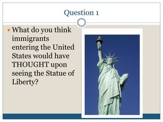 Immigration reasons a presentation on details | PPT