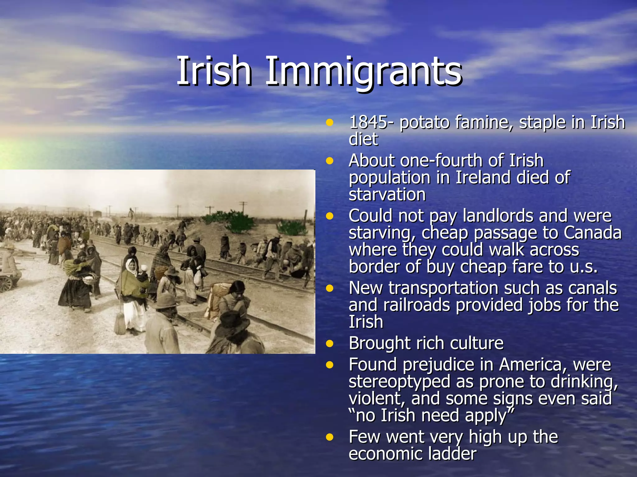 Immigration And Nativism Presentation Final | PPT | Politics