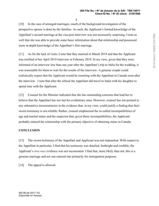 Immigration appeal | Law Office Brampton | PDF