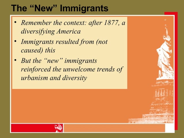 Immigration Regulation and Restriction, 1882-1921 | PPT