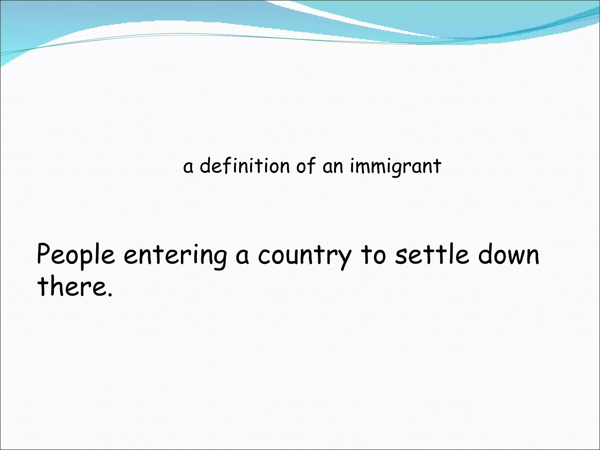 Immigration | PPT