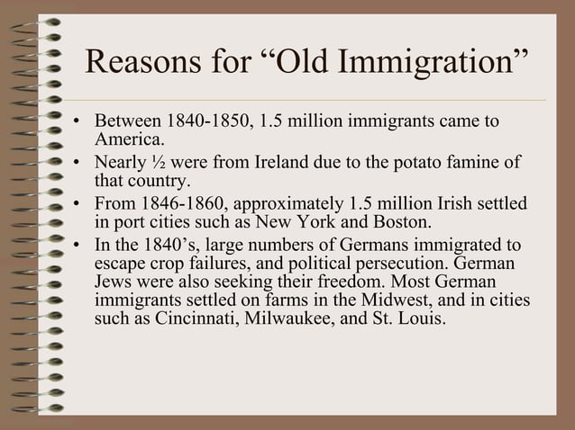 Immigration 1877 1914 2008 | PPT