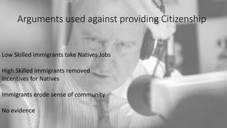 Immigration and citizenship | PPTX