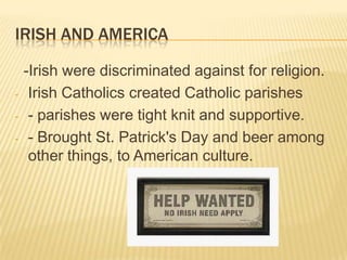 Immigration and Nativism | PPTX