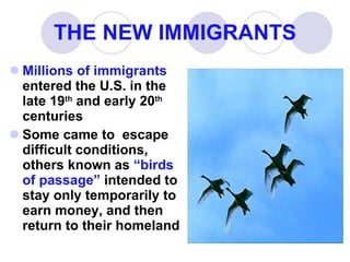 Immigration and urbanization | PPT
