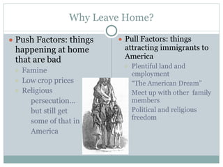 Immigration and Urbanization | PPT