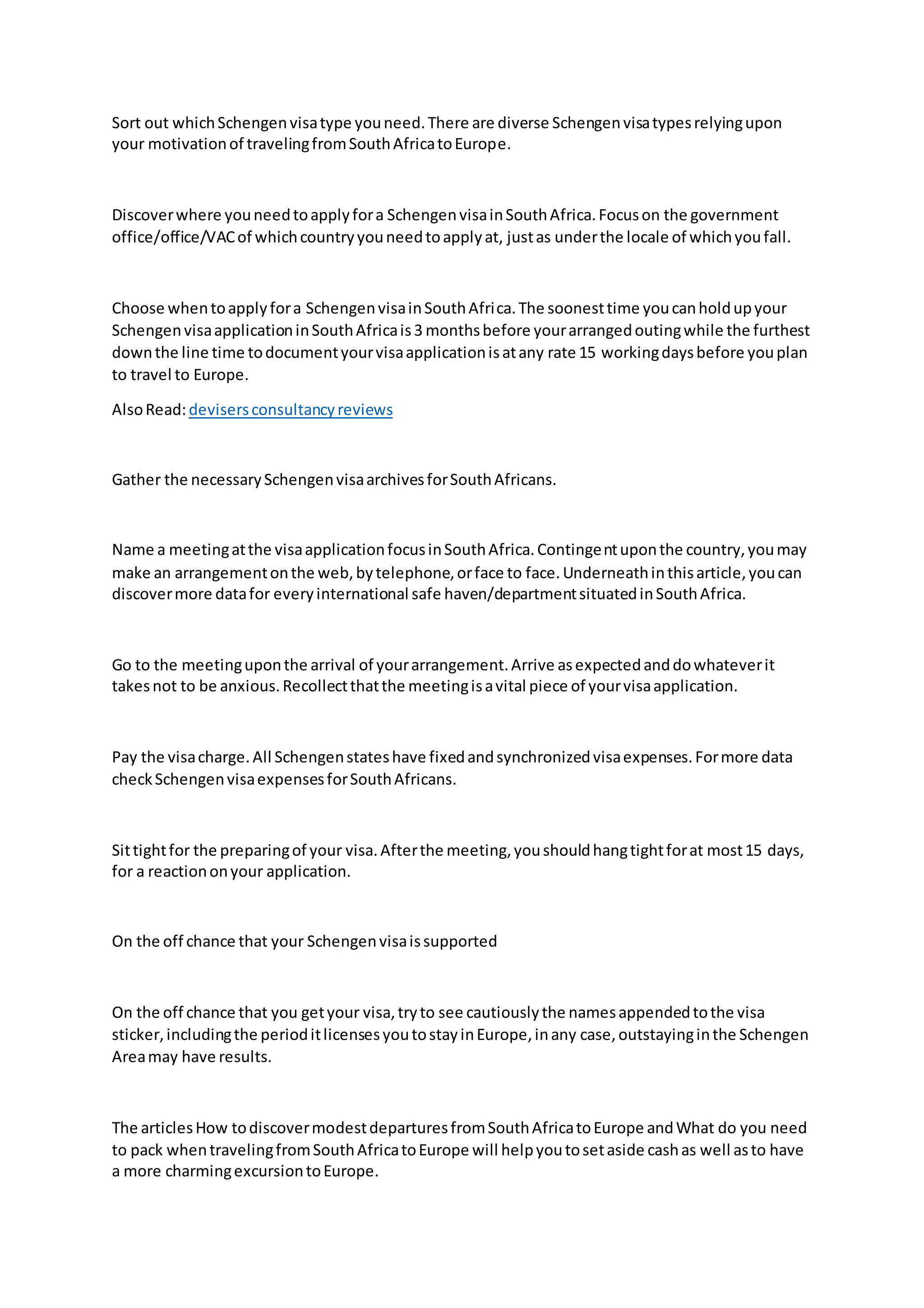 Devisers Consultancy Reviews | PDF