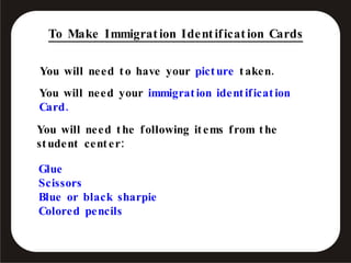 Immigration Ed Tech | PPT
