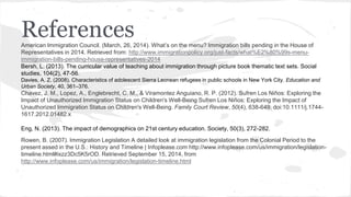Immigration & education | PPTX