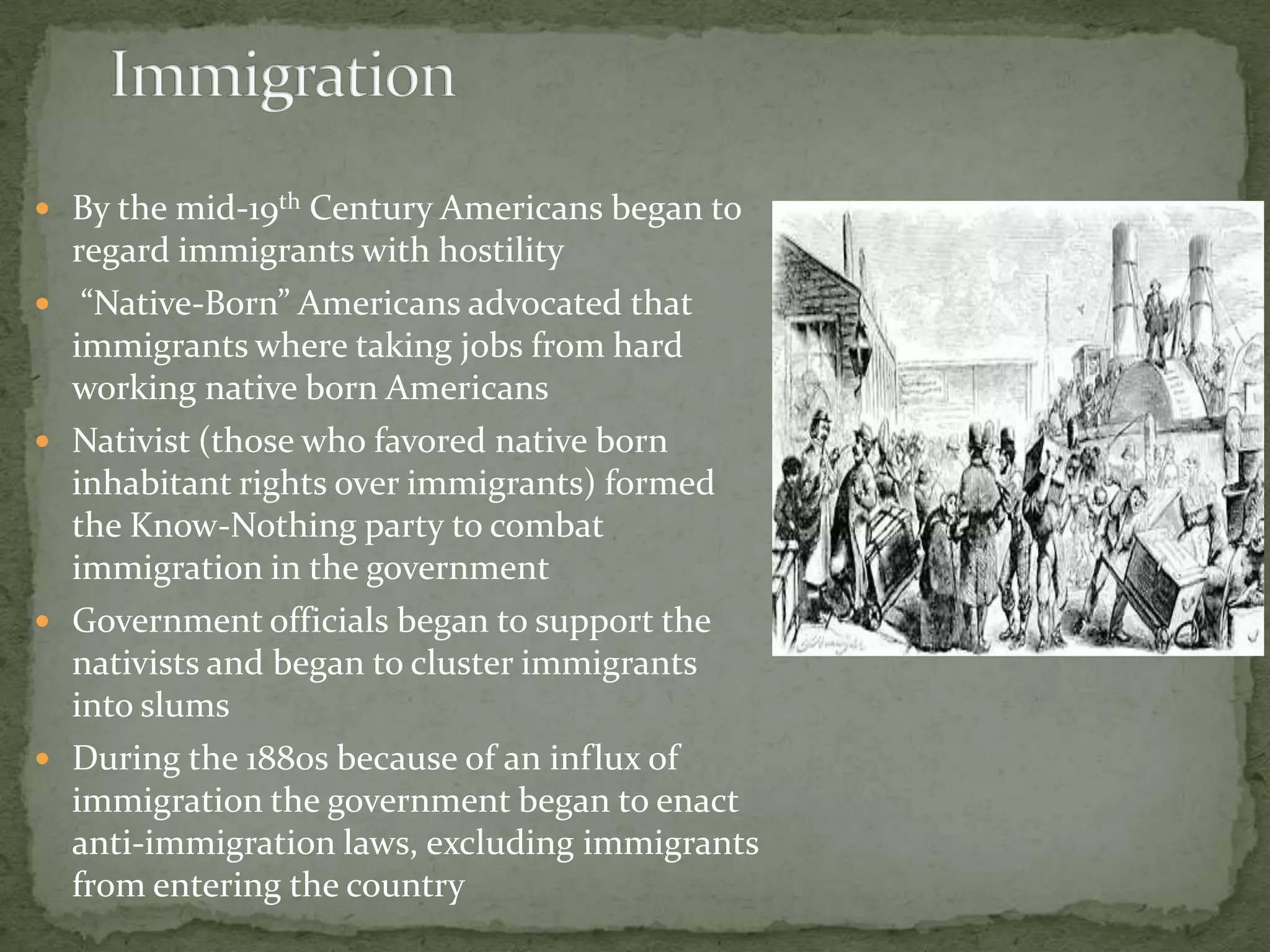 Immigration & ellis island | PPTX
