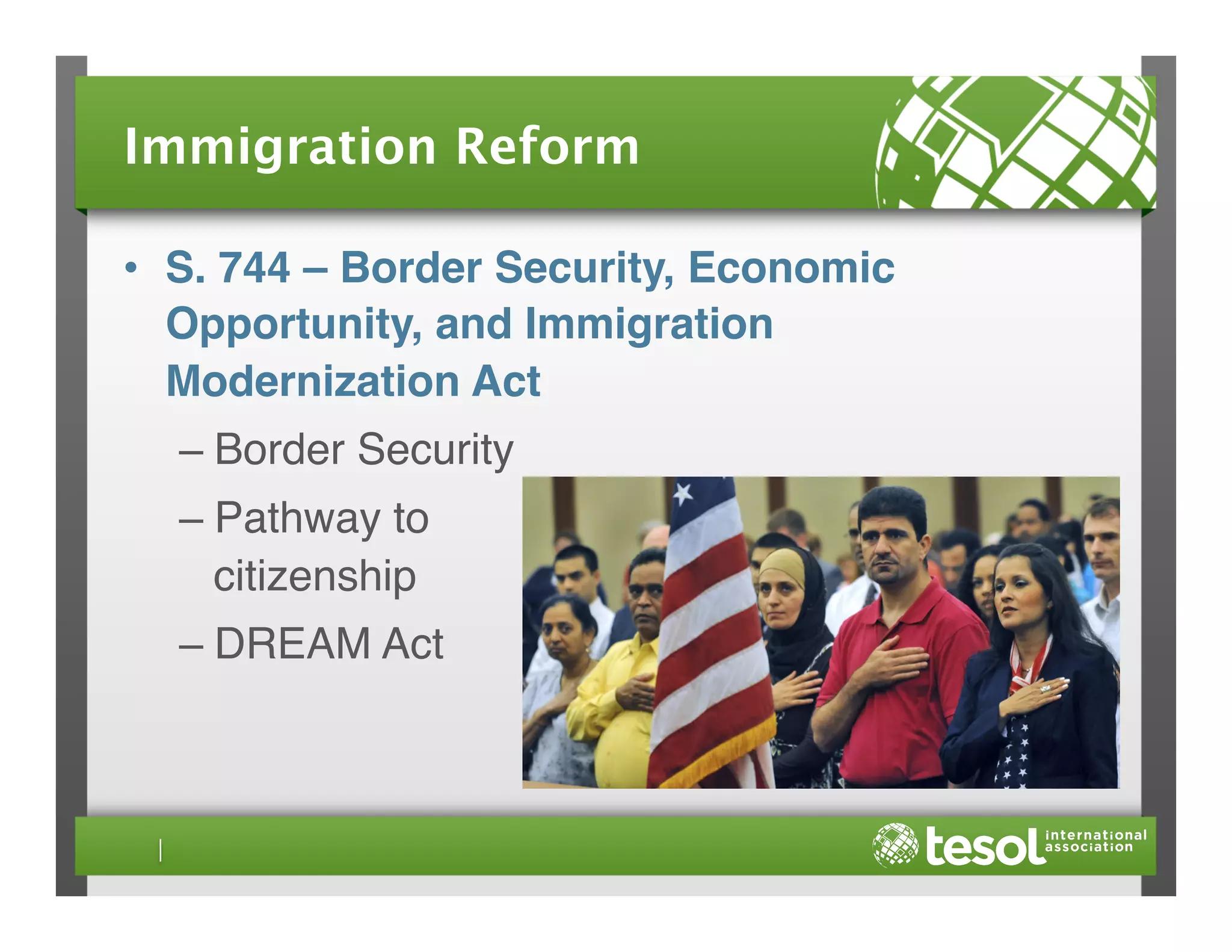 Immigration and ESL Policy Update | PDF | Adult Education | Education