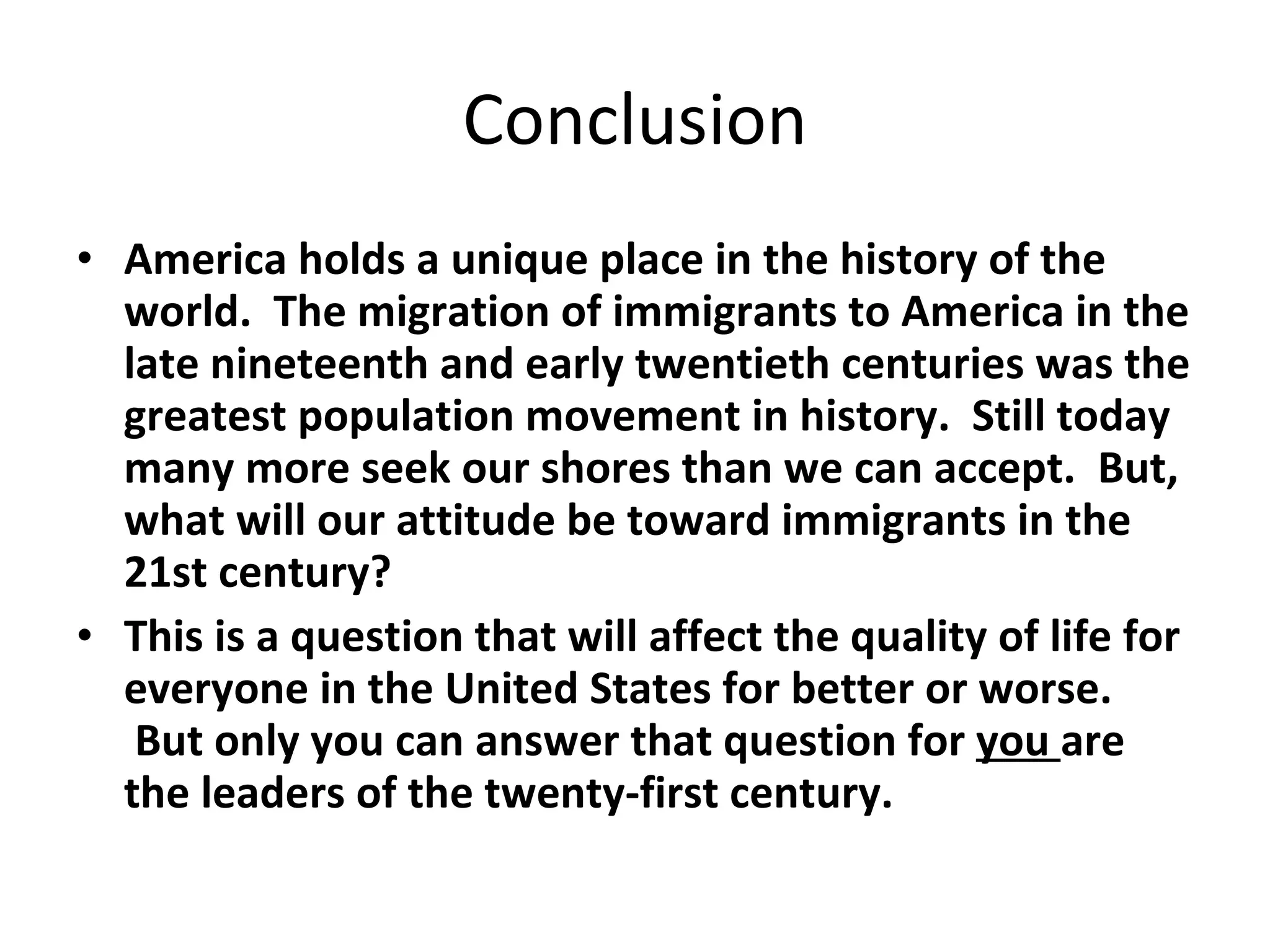 Immigration Excel WebQuest | PPT