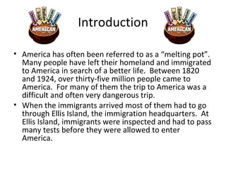 Immigration excel 2012 | PPT
