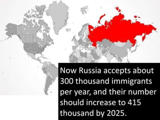 Immigration in russia | PPT