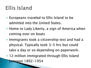 Immigration in the United States | PPT