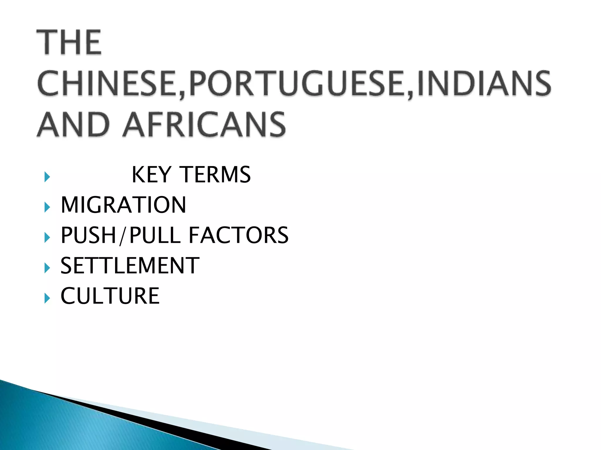 Immigration into the Caribbean in the post emancipation era. | PPTX