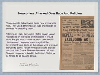 Immigration intro | PPT