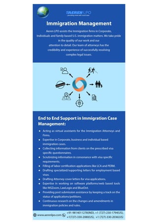 Immigration management | PDF