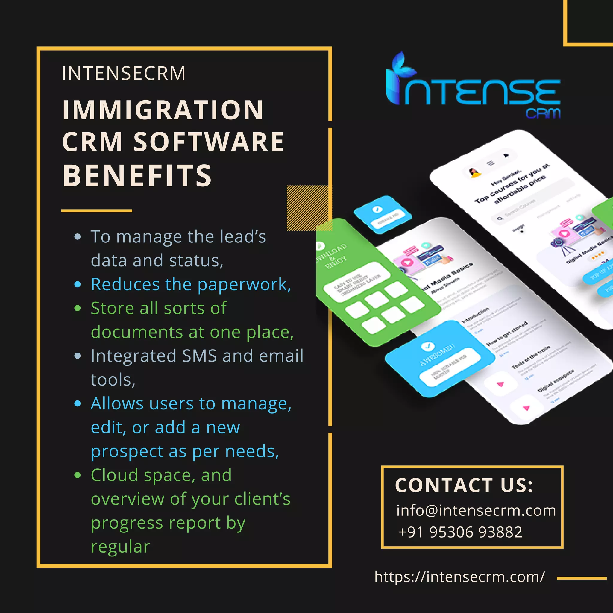 Immigration Management CRM Benefits | PDF