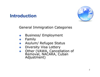 Immigration Presentation | PDF
