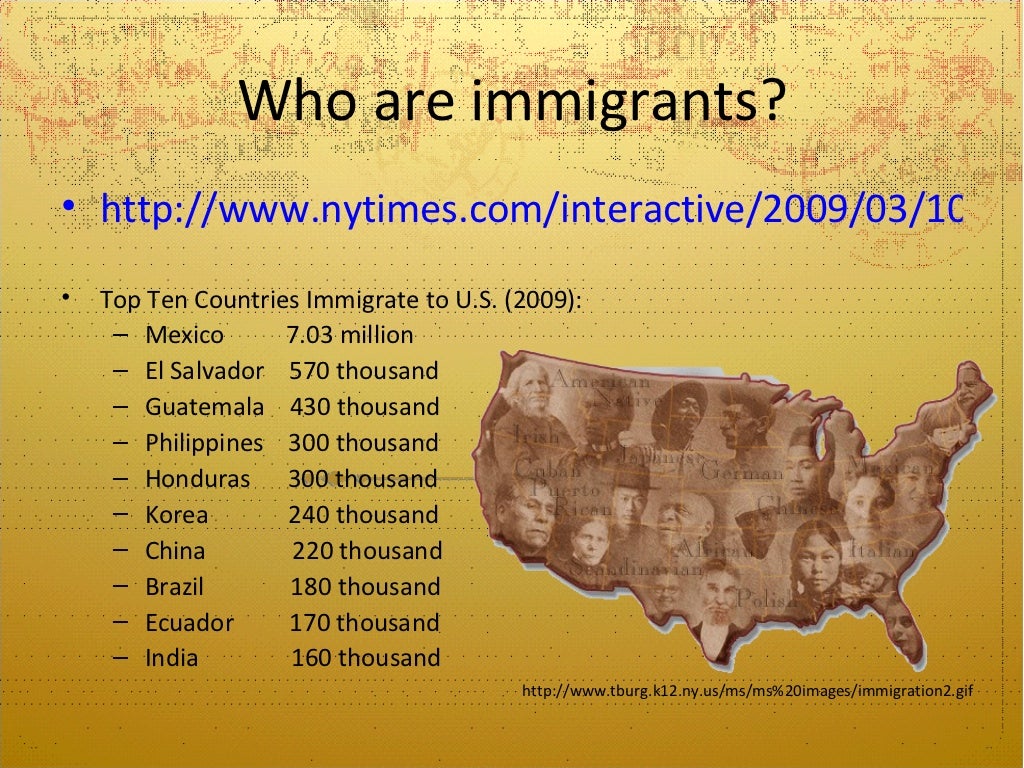 Immigration presentation april 2012