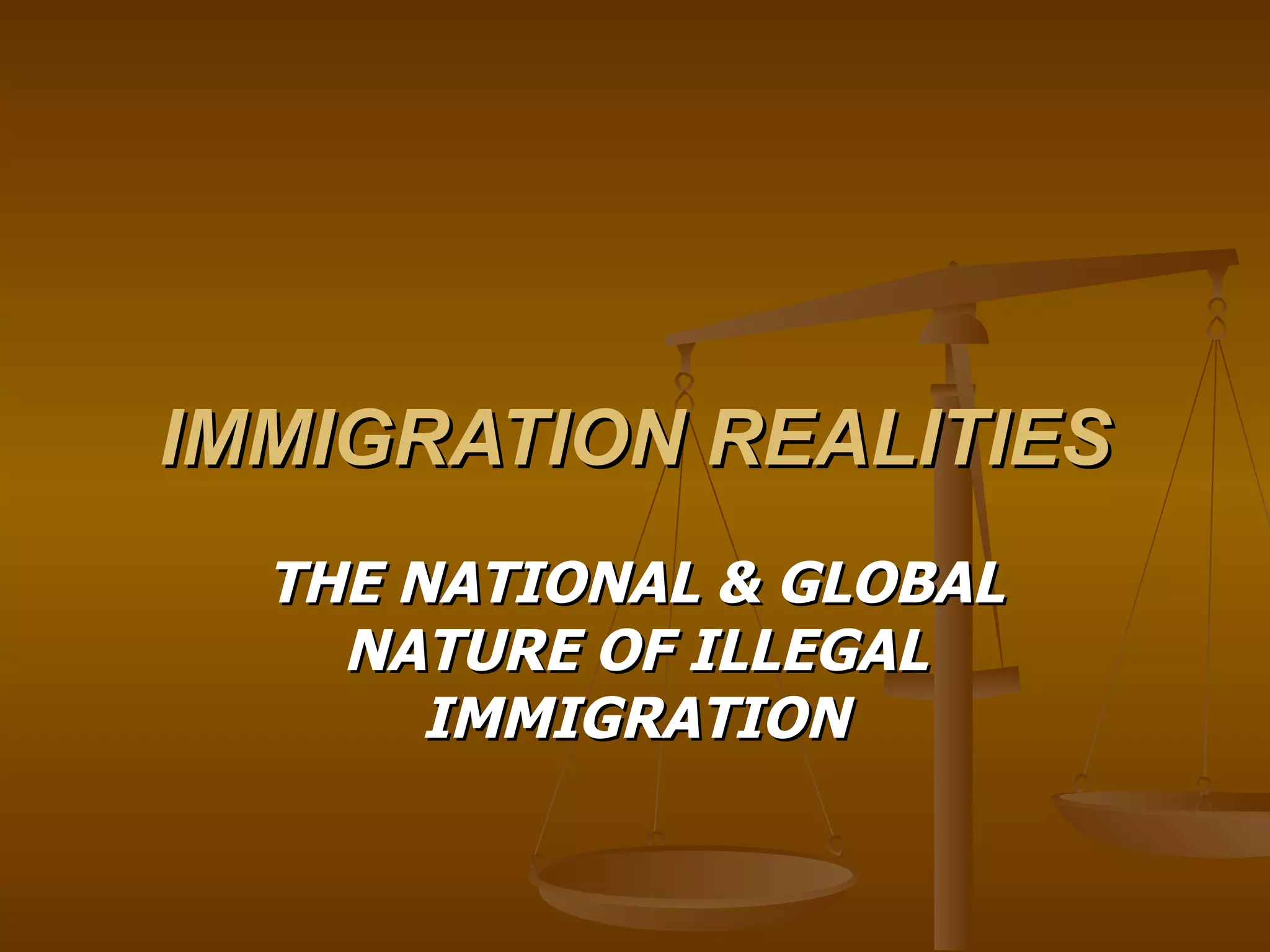 Immigration realities slideshow | PPS