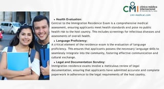 Immigration Residence Exam with Clínica Médica Internacional's Guiding Light.pptx