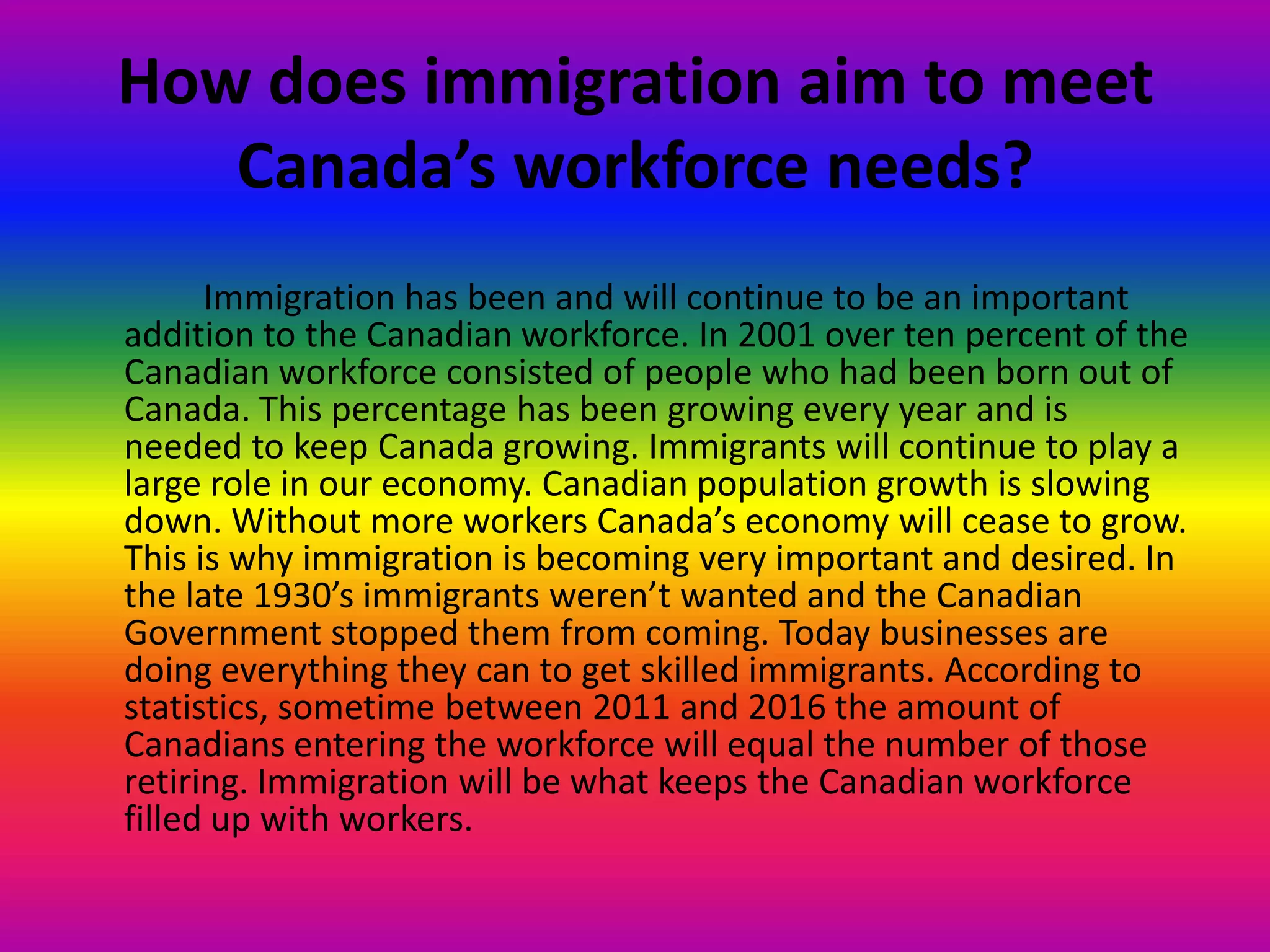 Immigration Slideshow | PPT