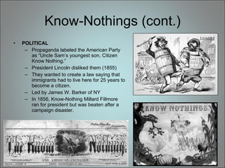 Immigration steamboat | PPT