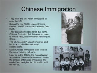 Immigration steamboat | PPT