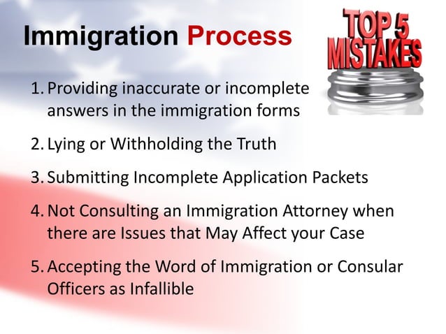 Immigration Tips | PPT