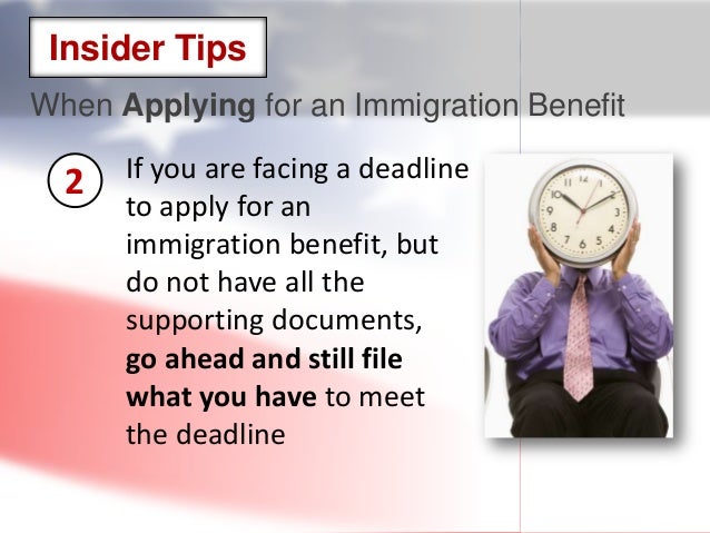 Immigration Tips
