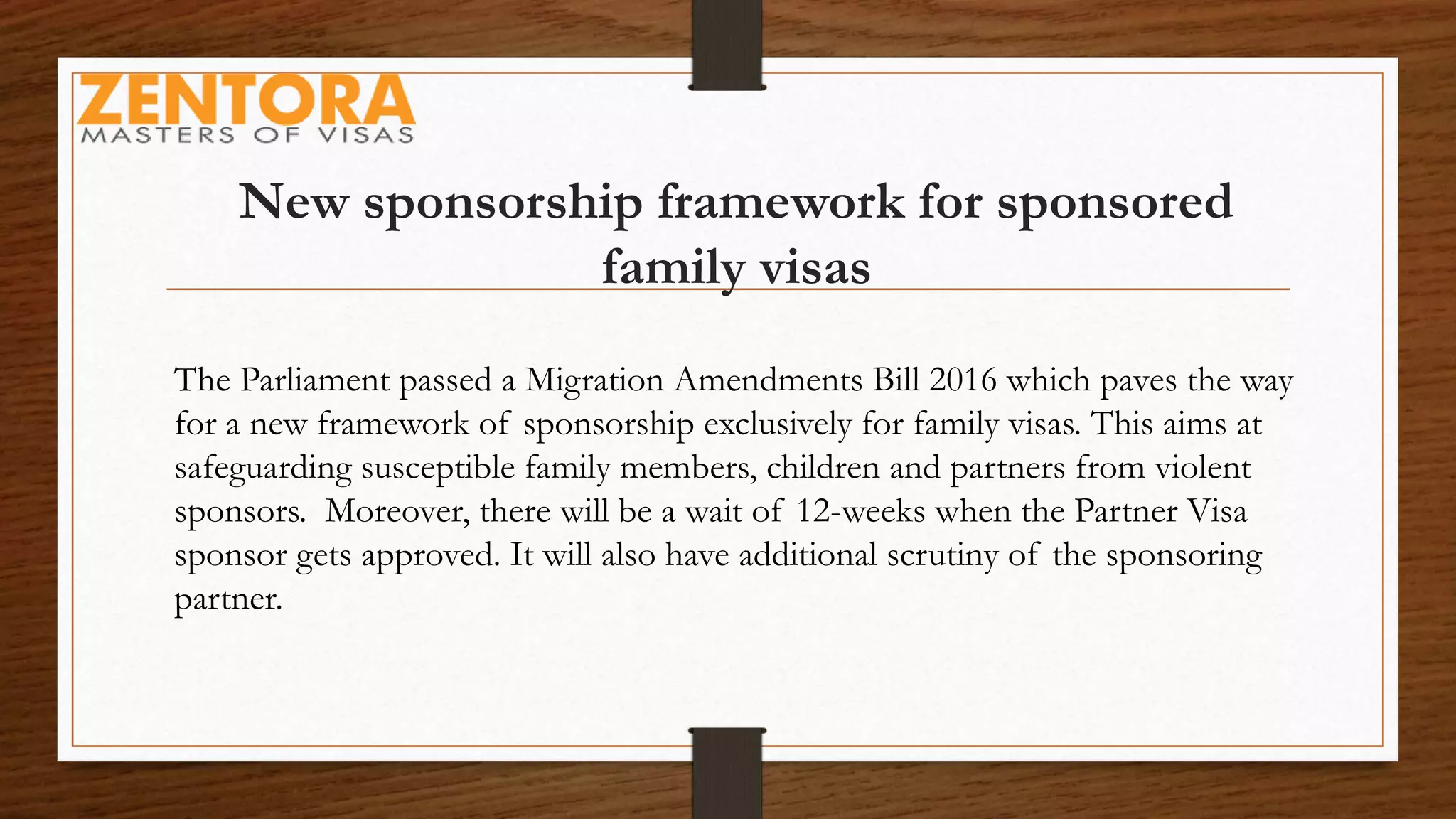 Immigration to australia, australian visas zentora | PPT