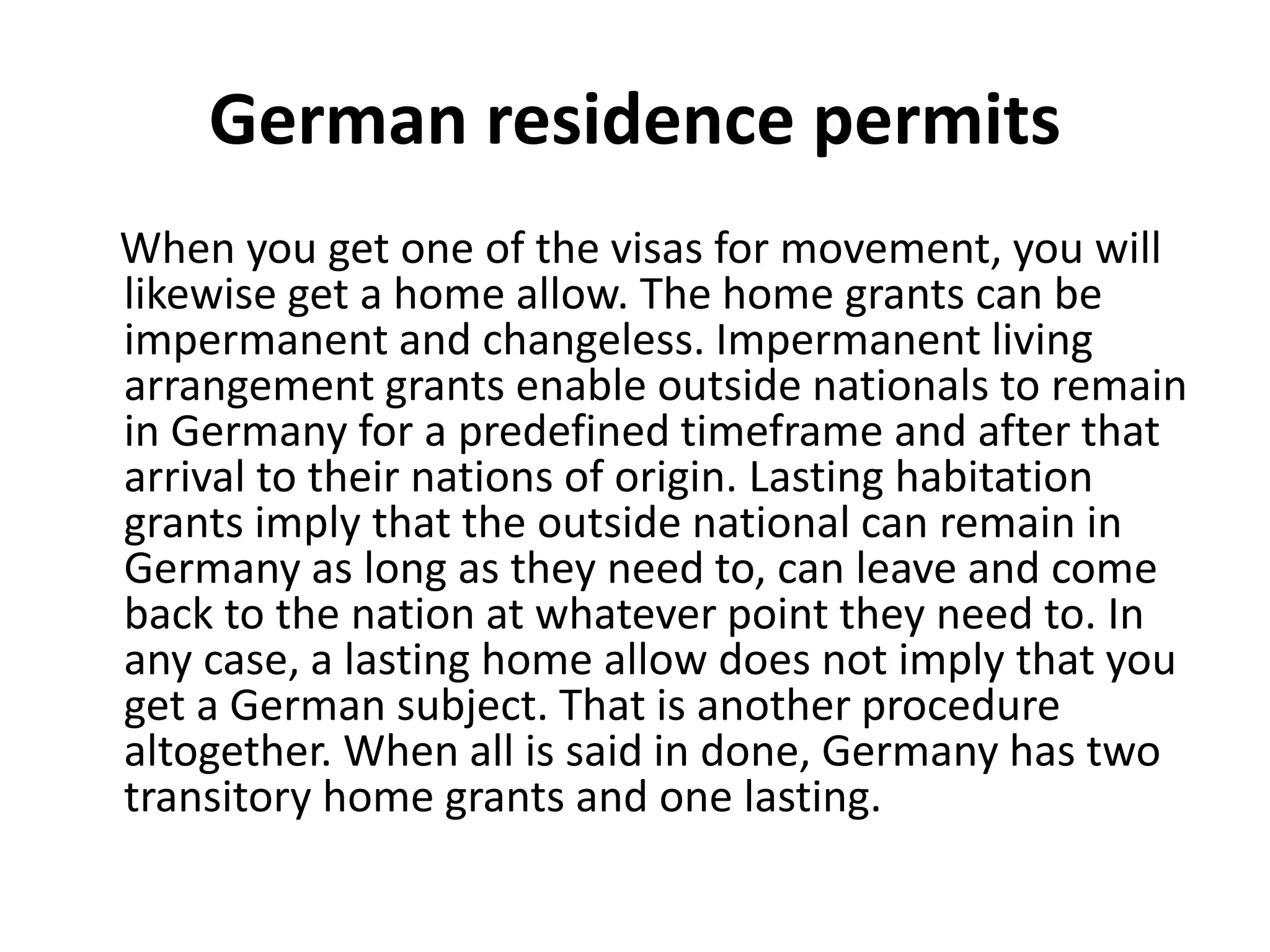 Immigration to germany 4 | PPT