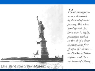 Immigration to US Ellis Island | PPT