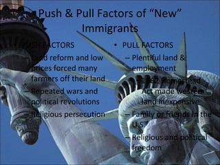 Immigration & Urbanization | PPT | Free Download