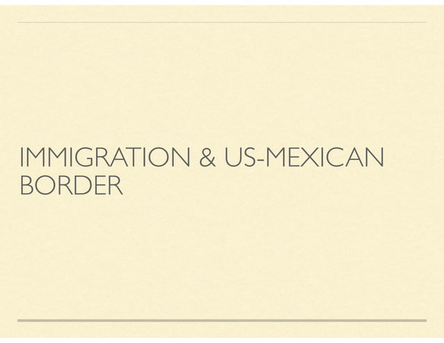 Immigration us border_Chicano Art | PPT