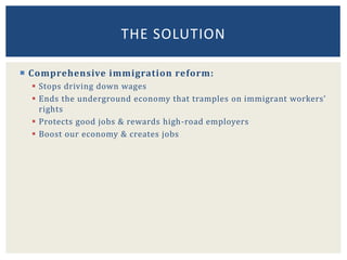Immigration Work Site Enforcement | PPTX