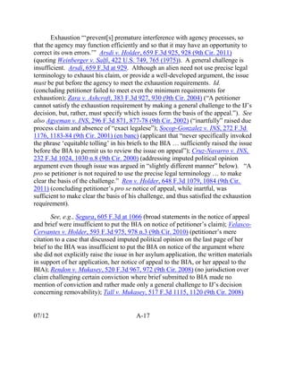 Immiigration law outline, selected topics 9th circuit 590-pages | PDF