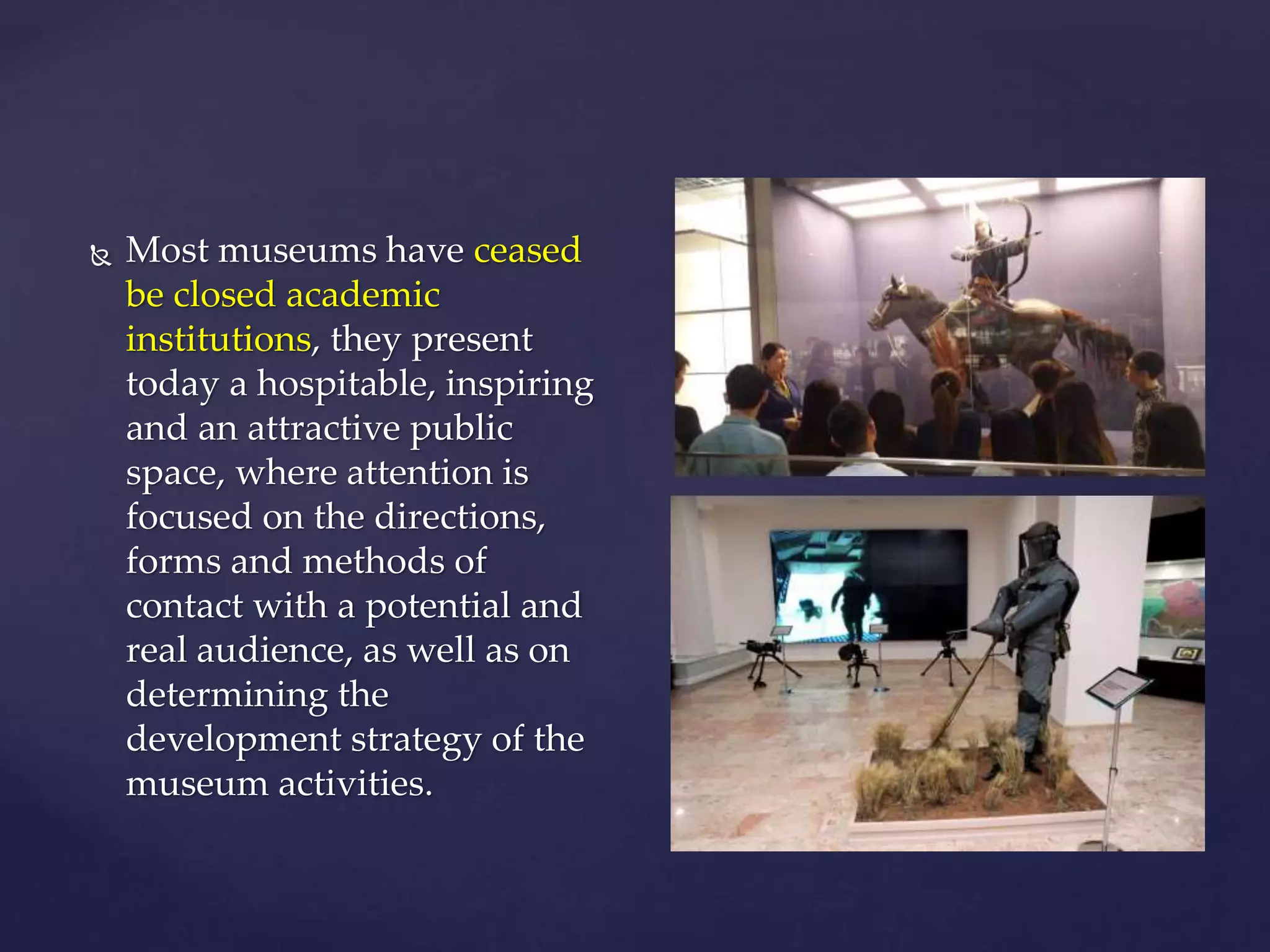 Museum development in Kazakhstan | PPTX