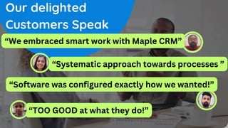 Maple CRM - #1 Sales and Visa Process Management software for ...