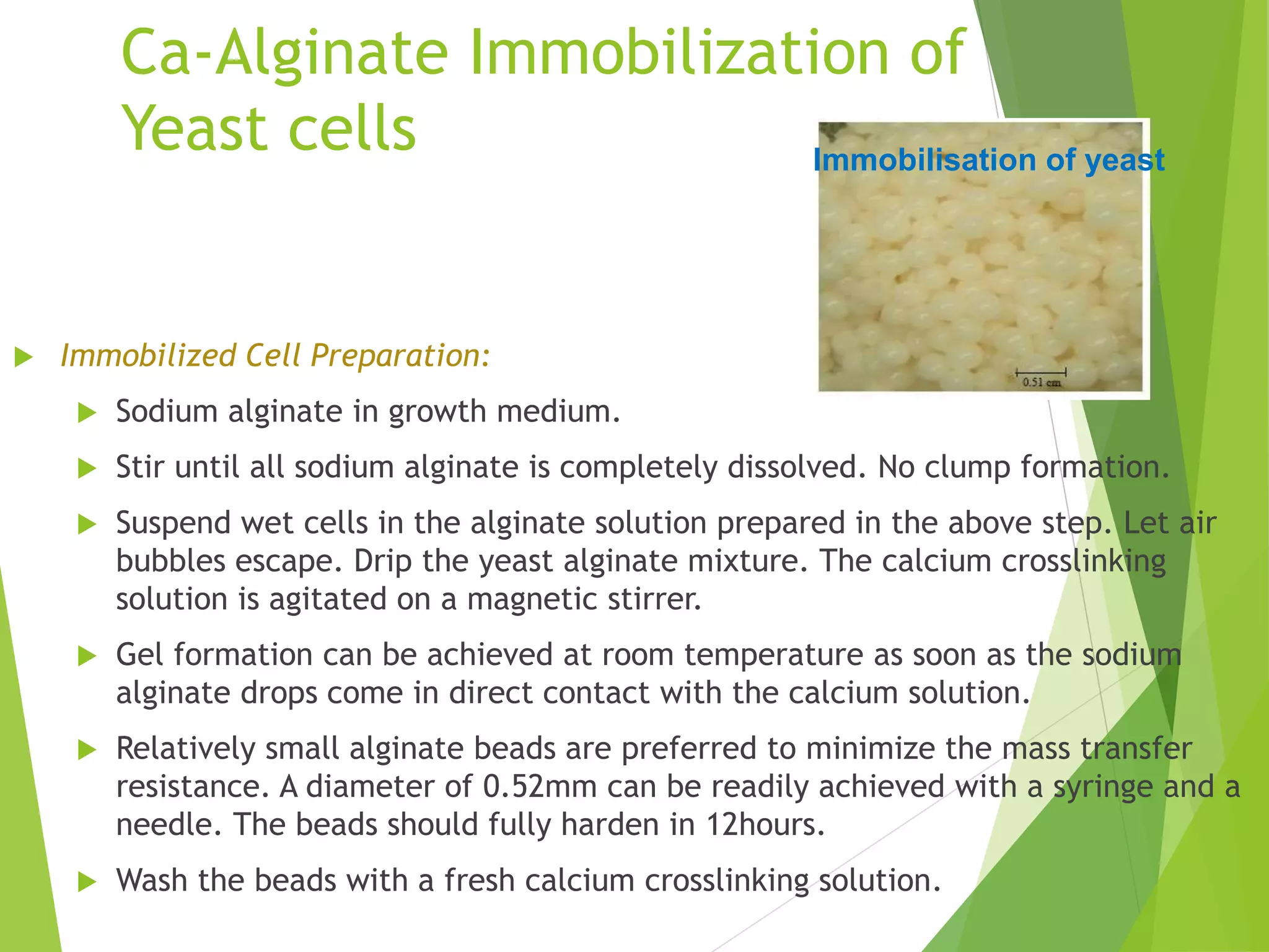 Immobilisation cell culture | PPTX