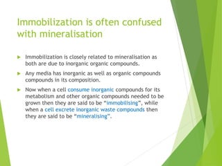 Immobilisation cell culture | PPTX