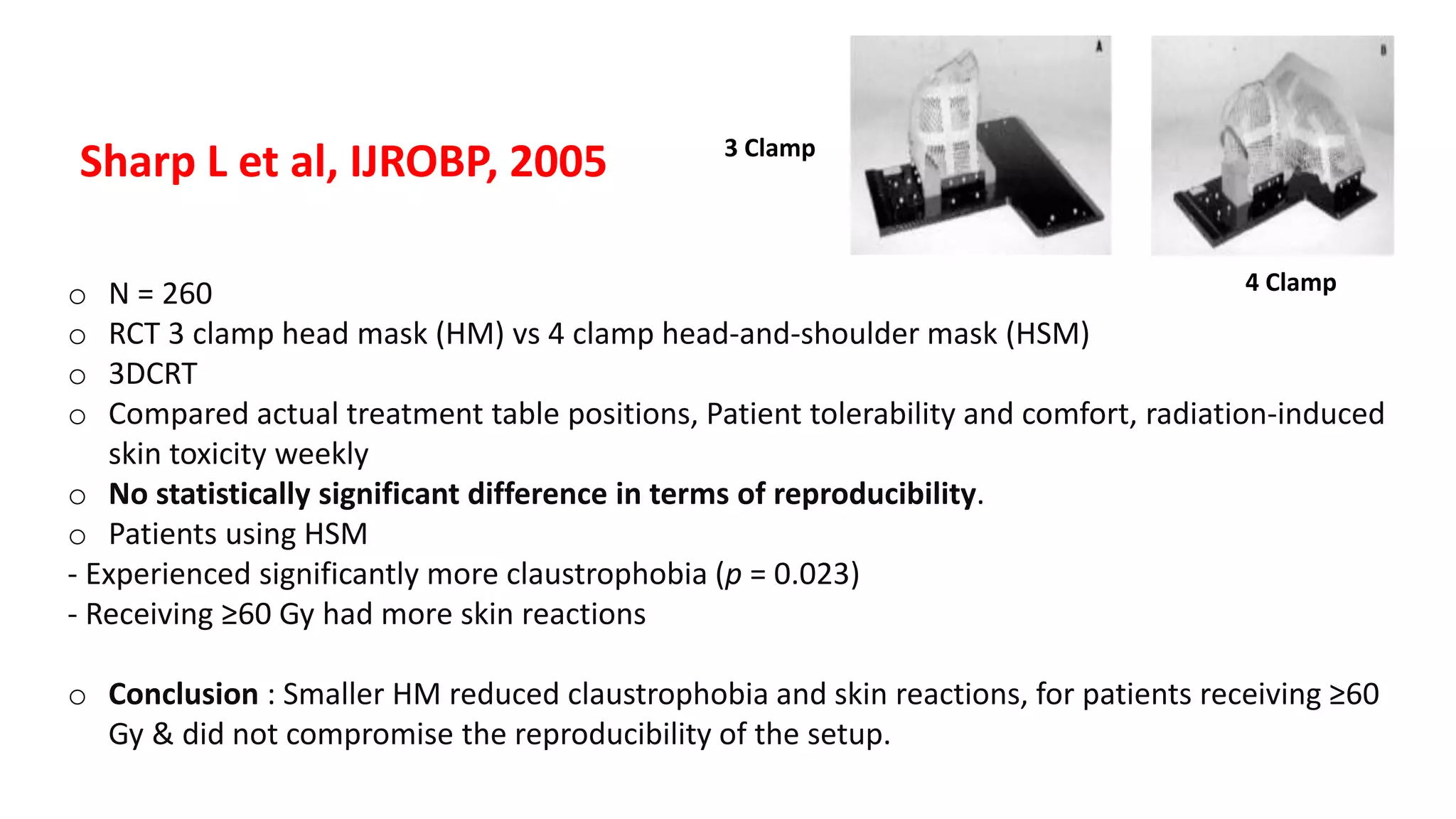 Immobilisation in Radiotherapy | PPTX