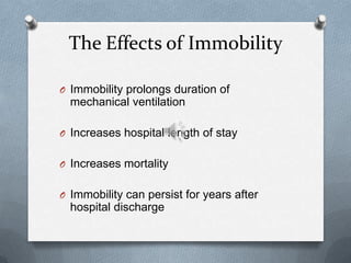 Immobility | PPTX