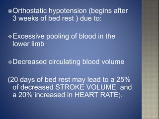 Immobility (Bed Rest Complications) | PPTX