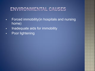Immobility (Bed Rest Complications) | PPTX