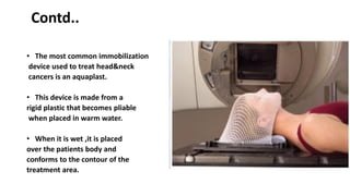 Immobilization device in radiotherapy | PDF