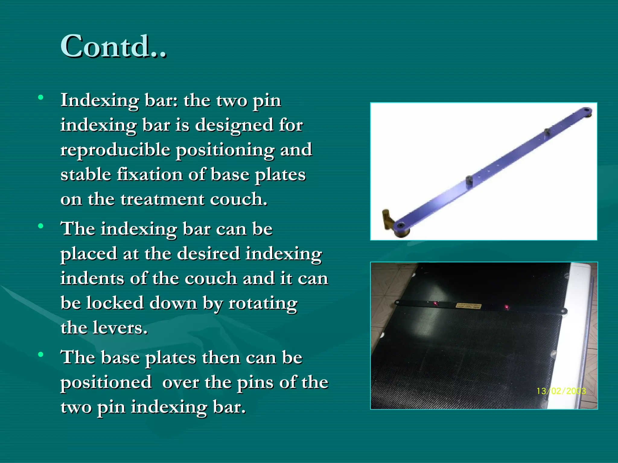 Immobilization in radiotherapy | PPT