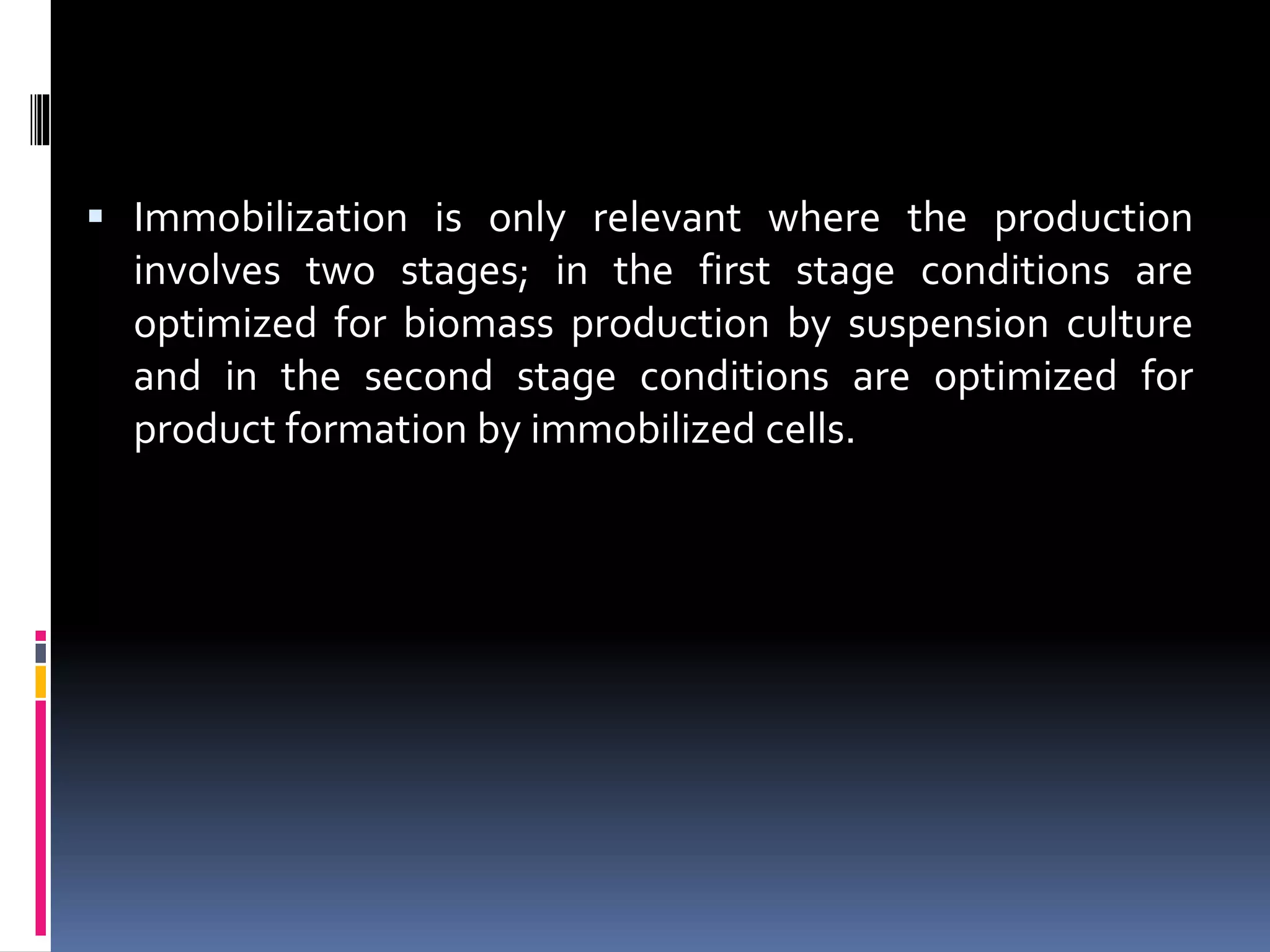 Immobilization of cells | PPTX
